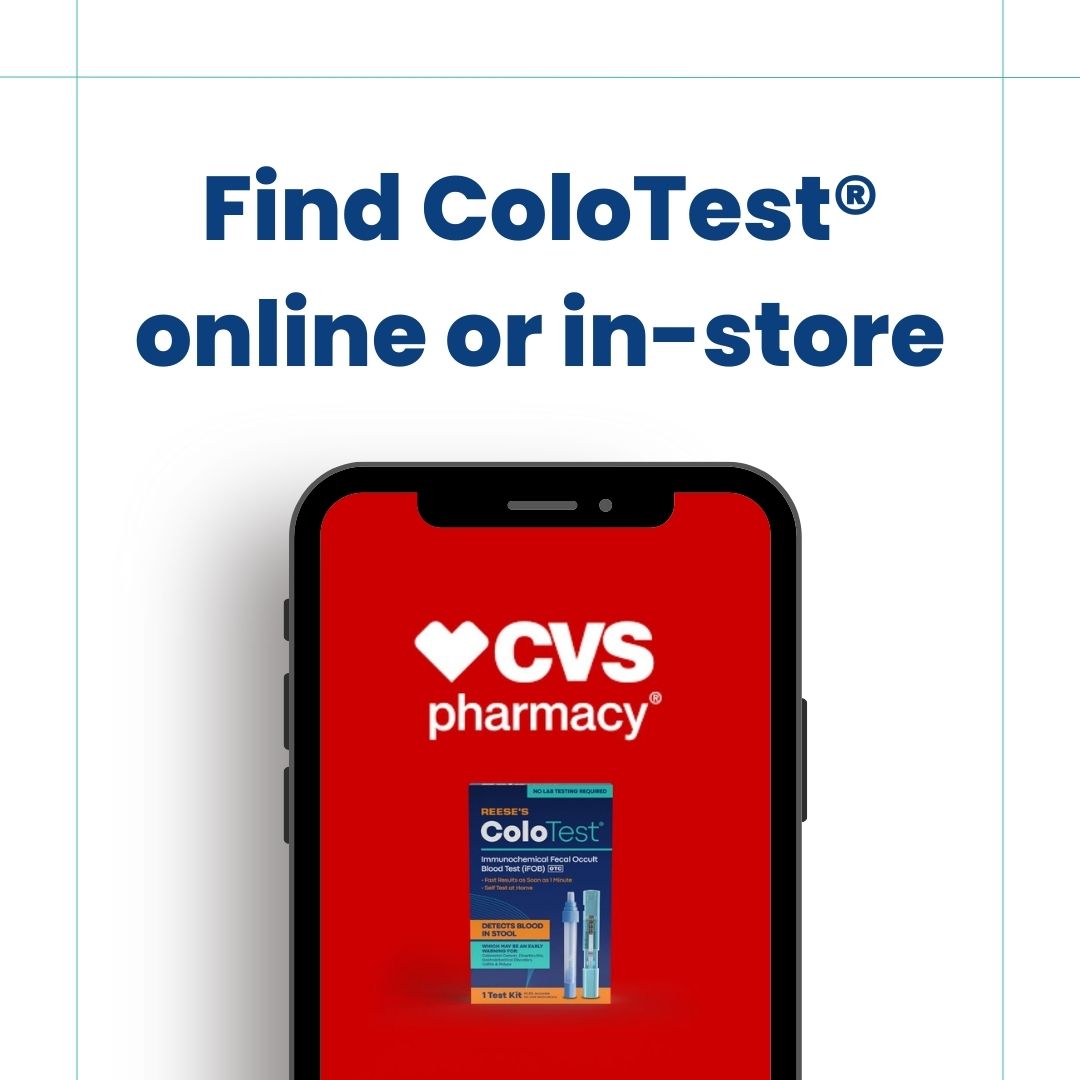 Testing Saves Lives. | Reese's ColoTest®